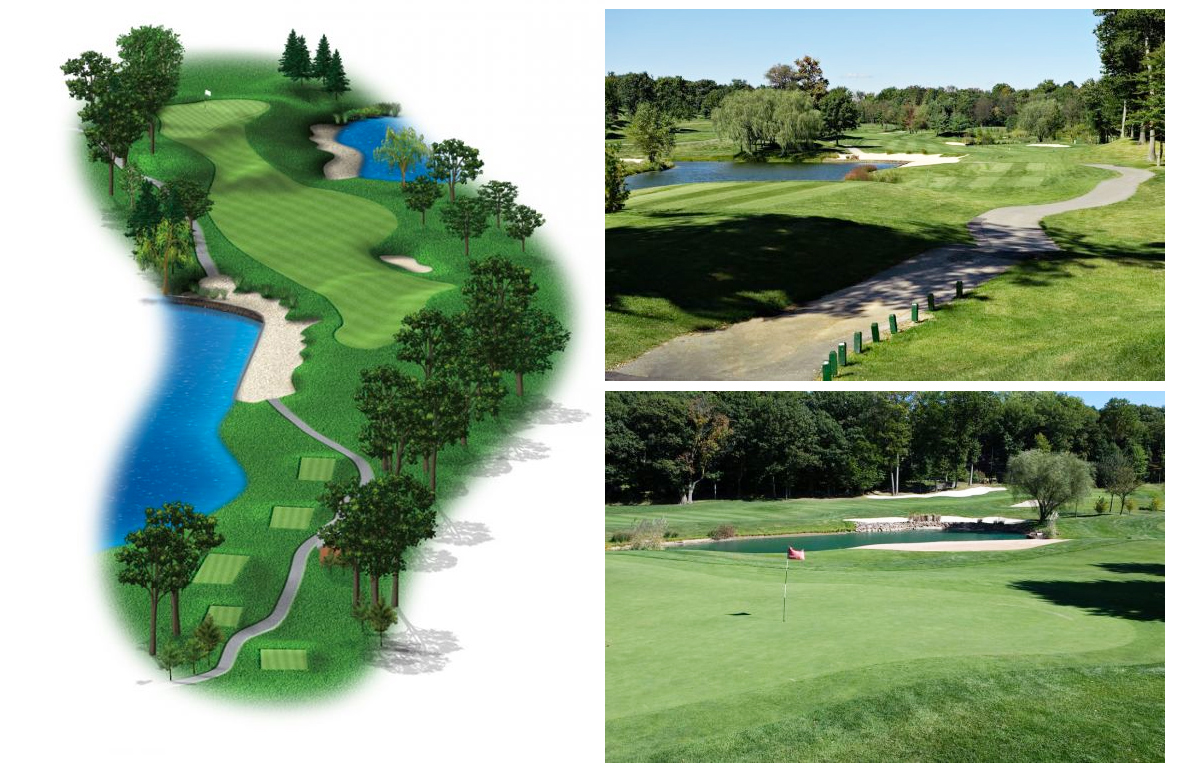Course Layout - New York Country Club - holes tour